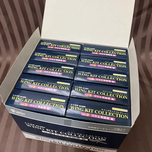 10 Boxes F-Toys Wing Kit Collection Vol2 Wwii Fighter Plane | eBay