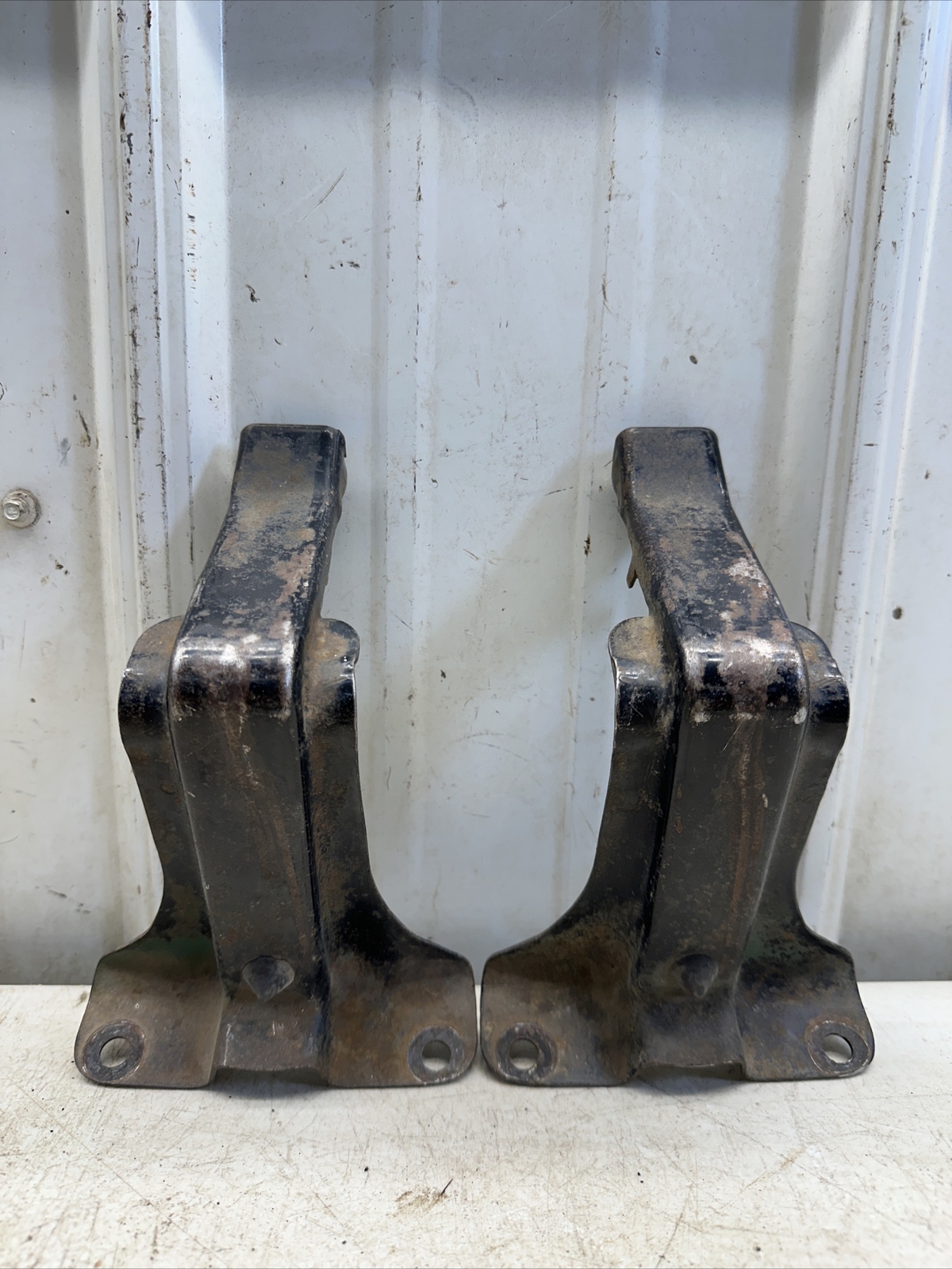 1967-1972 Chevrolet GMC Truck C50 C60 Radiator Bracket Mounts Original ...