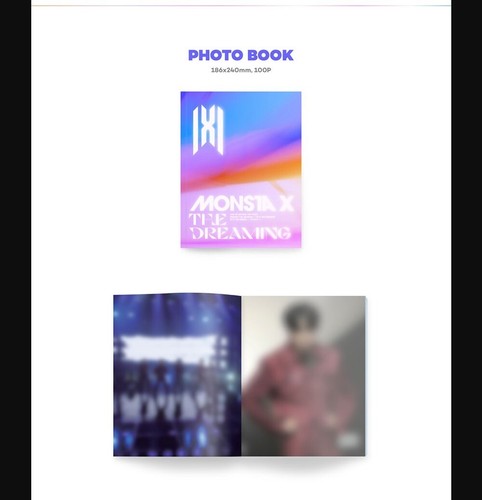 MONSTA X - MONSTA X : THE DREAMING DVD Boy Band Genuine Group Photo ...
