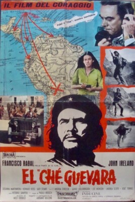 EL CHE GUEVARA Italian 1F movie poster FRANCISCO RABAL FIDEL CASTRO CUBA 1968 | eBay