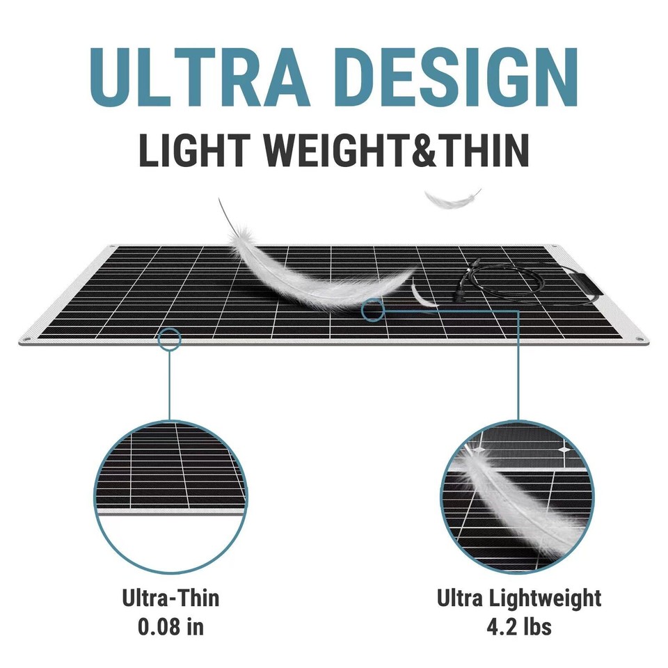12V Mono Compact Design Solar Panel 150W-900W New Sealed Solar Panel ...