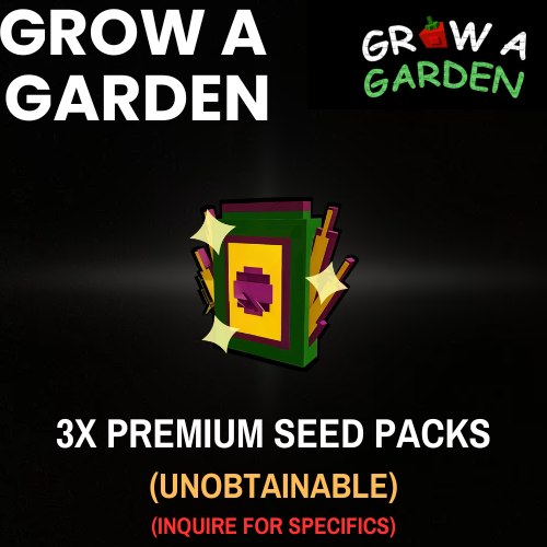 🌱ROBLOX Grow a Garden |💐PREMIUM SEED PACK | RARE | Fast + Quick ...