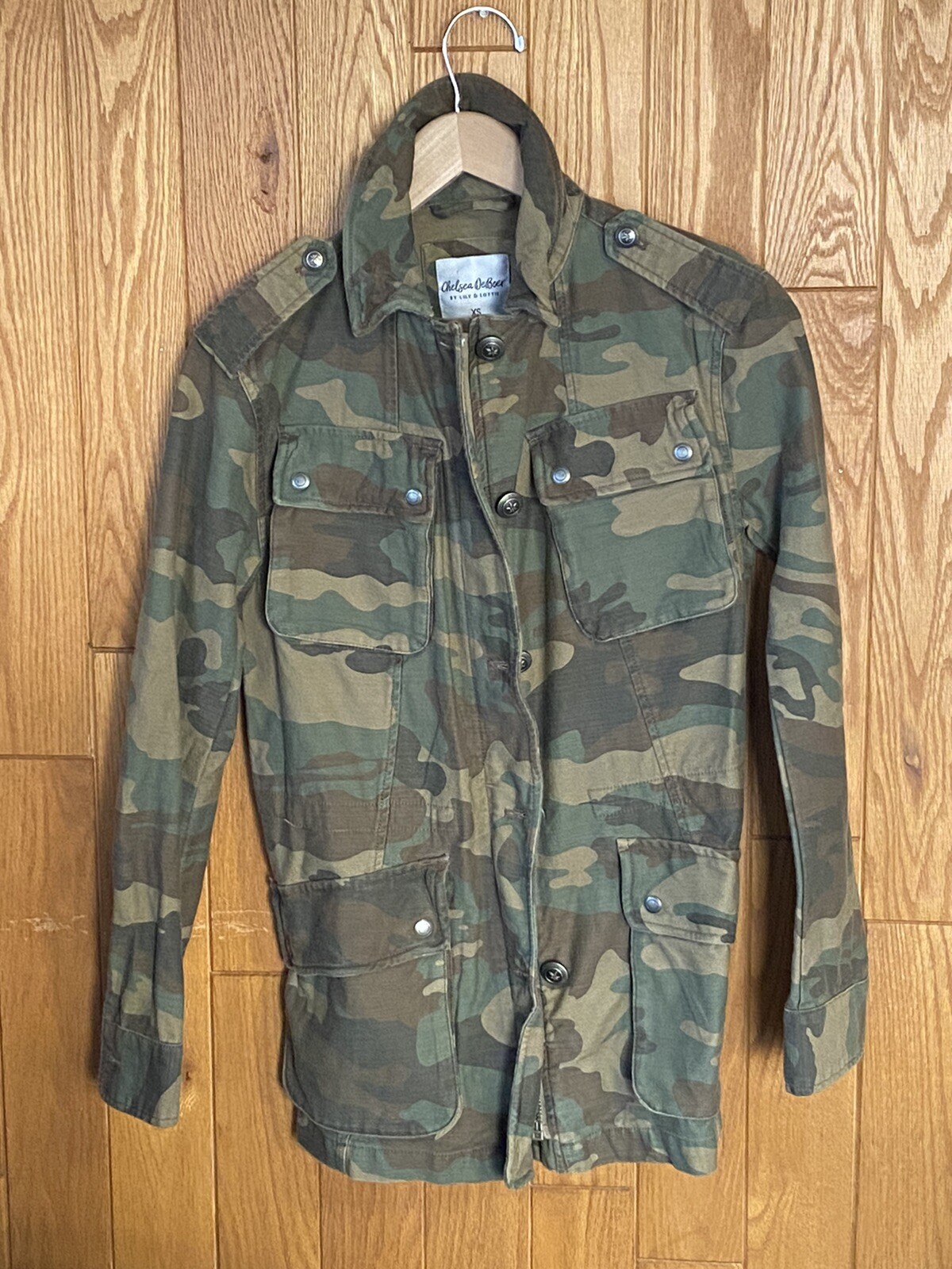 Camo Jacket Chelsea DeBoer by Lily & Lottie Studded s… - Gem