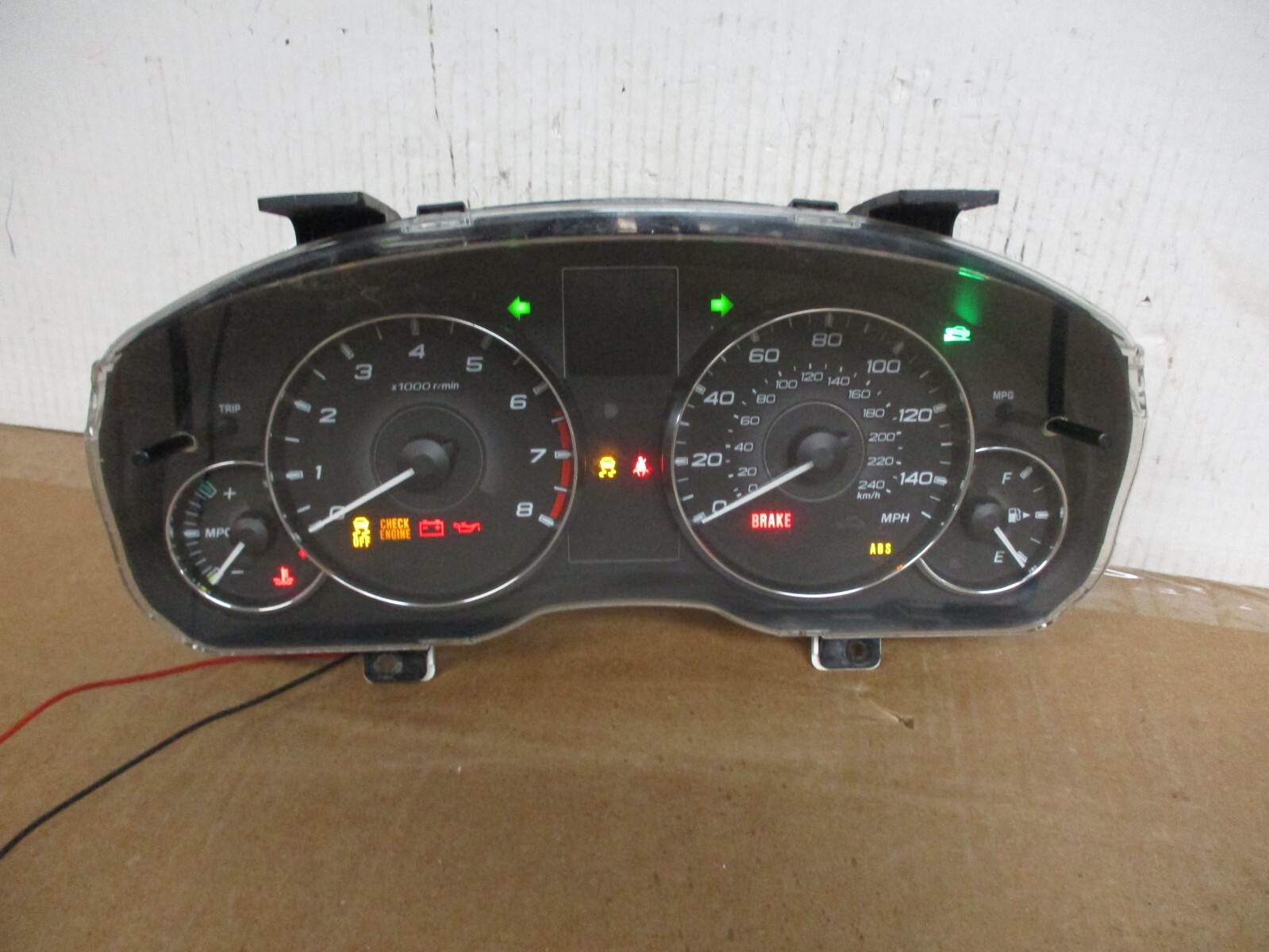 11 2011 Subaru Legacy Speedometer Instrument Cluster 168K Miles ...