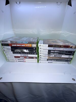 15 xbox 360/2 Xbox Empty game cases lot With Booklets | eBay