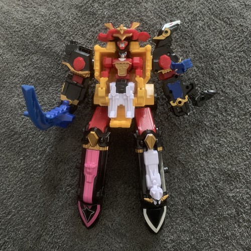 Bandai Robot Power Rangers Saban's Ninja Steel Megazord - 5 Robots ...