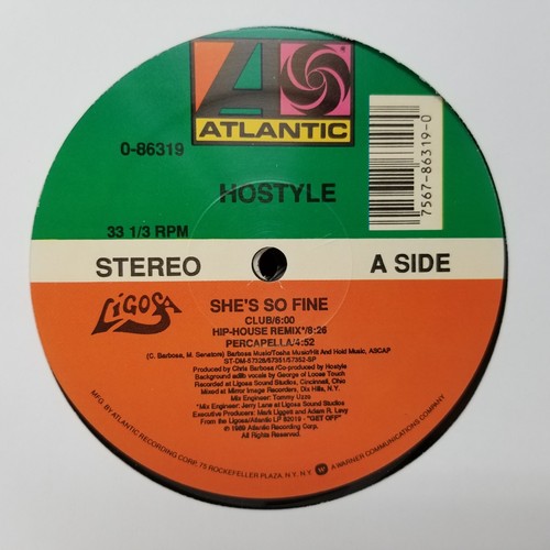 Hostyle She's So Fine 12" Vinyl Record Single | eBay