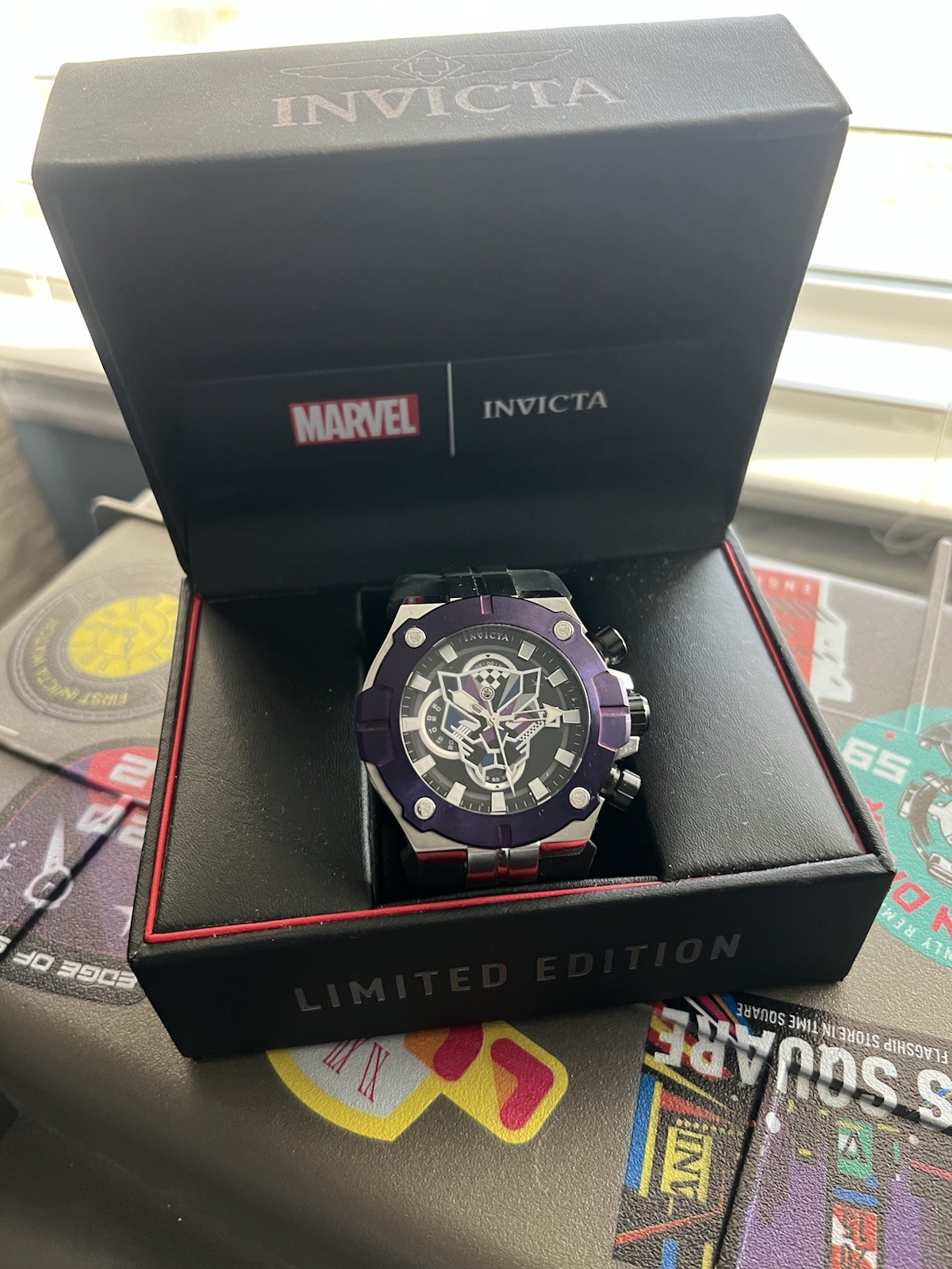 INVICTA MARVEL Limited Edition #0090/3000 - BLACK PAN… - Gem