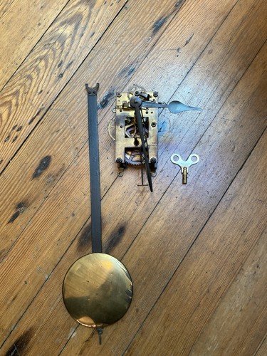 Original Antique Gilbert Vintage Coca Cola Regulator Clock Movement ...