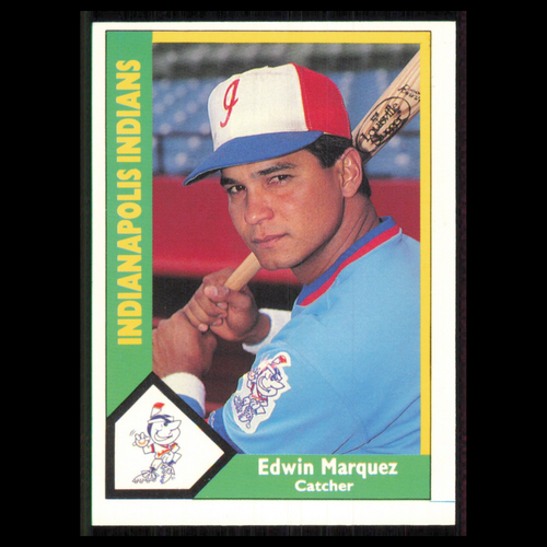 Edwin Marquez #62 1990 CMC Minor Leauge Indianapolis Indians Baseball Card MLB | eBay