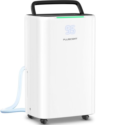 5000 Sq.Ft Dehumidifier for Basement with Drain Hose, Max 52 Pint/Day ...