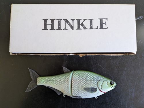 Hinkle Shad Swimbait - Custom Painted- Brand New Glide Bait, Not Trout ...