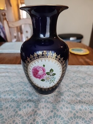 Vintage Reichenbach German Democratic Republic Fine China Vase Echt ...