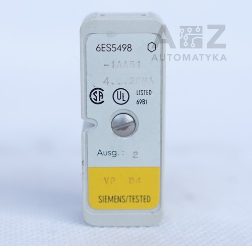 SIEMENS 6ES5498-1AA51 +4...+20mA 2 WIRE TRANSDUCER 6ES54981AA51 | eBay