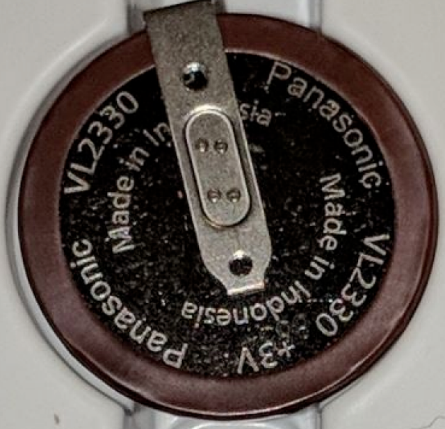 Panasonic Vl2330 HFN 3v Rechargeable Land Range Rover Key Battery for ...