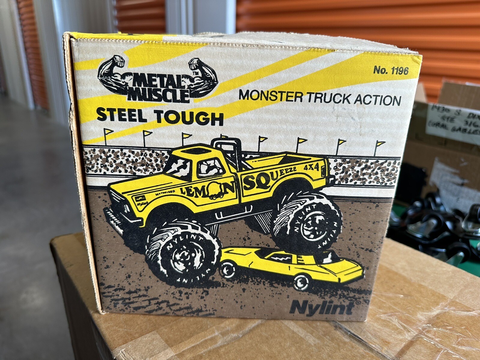 NEW Vintage Nylint Action Masters Lemon Squeeze Monster Truck Car ...