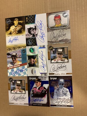 9 CARD GEOFF BODINE AUTOGRAPH LOT 2008 - 2017 | eBay