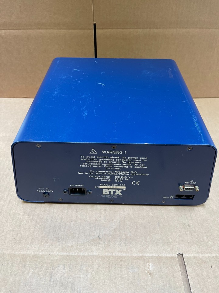 BTX ECM 830 Electro Square Porator | eBay