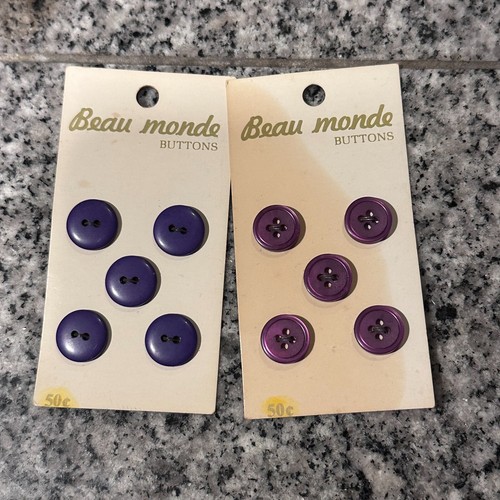 Vintage Beau Monde Buttons | eBay