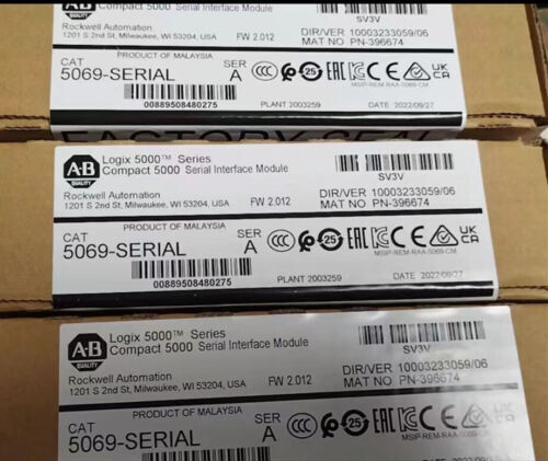 Allen-Bradley 5069-SERIAL Compact Logix 5000 Interface Module Sealed | eBay