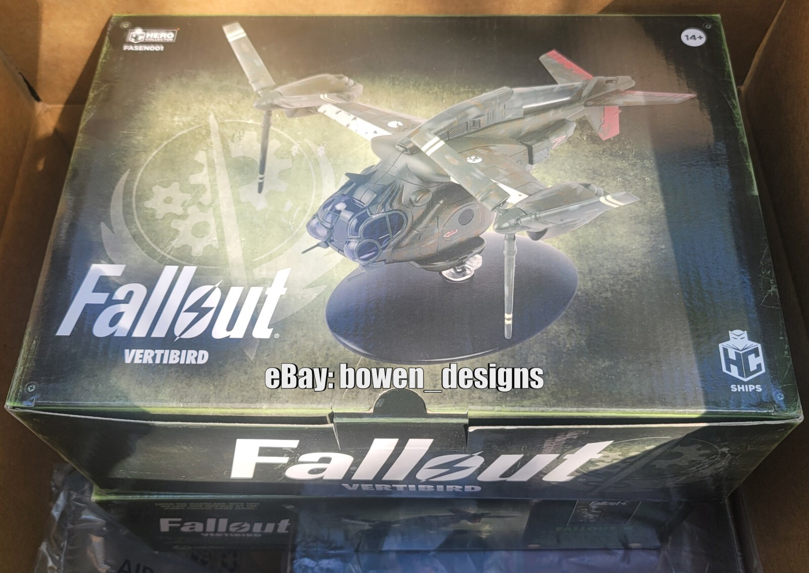 Eaglemoss HC Fallout Vertibird Helicopter DieCast Video Game Replica ...