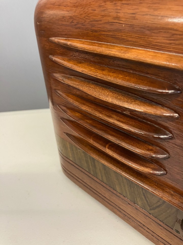 Antique Packard Bell Deluxe 46H Tube Radio Very Nice and Working - See ...