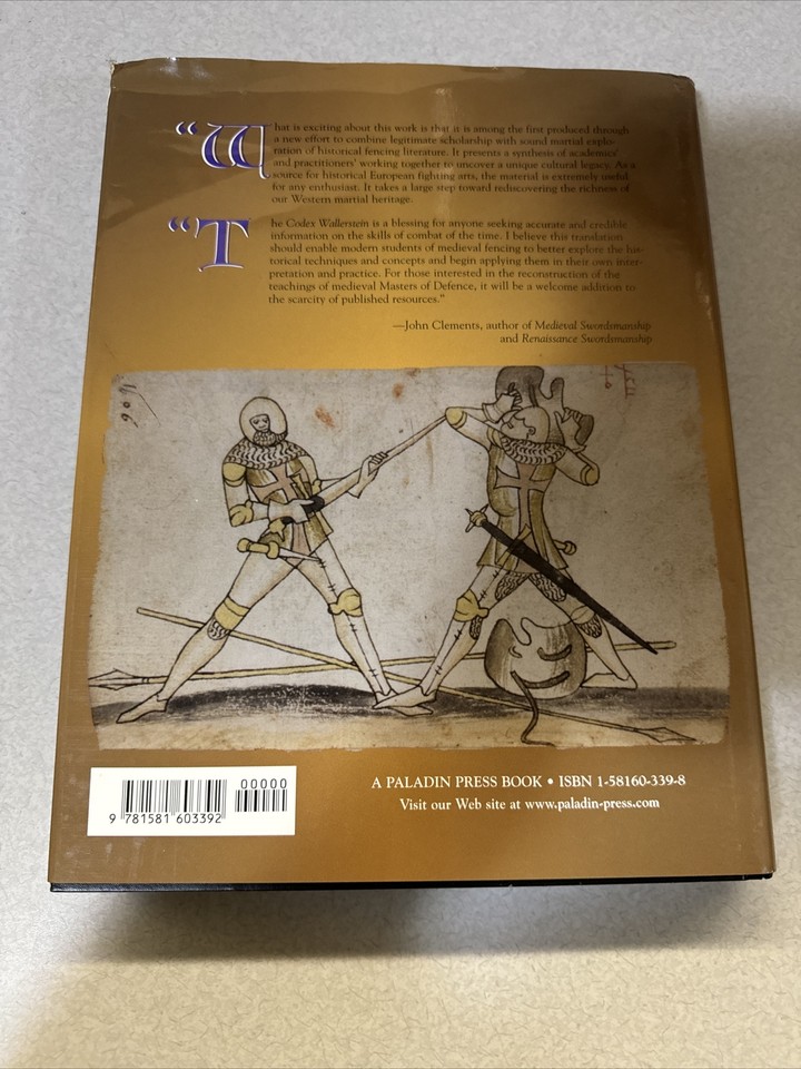 CODEX WALLERSTEIN: A MEDIEVAL FIGHTING BOOK By Grzegorz Zabinski | eBay