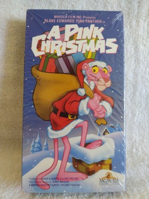 Vintage Pink Panther: A Pink Christmas (VHS, 1989) New MGM Official ...