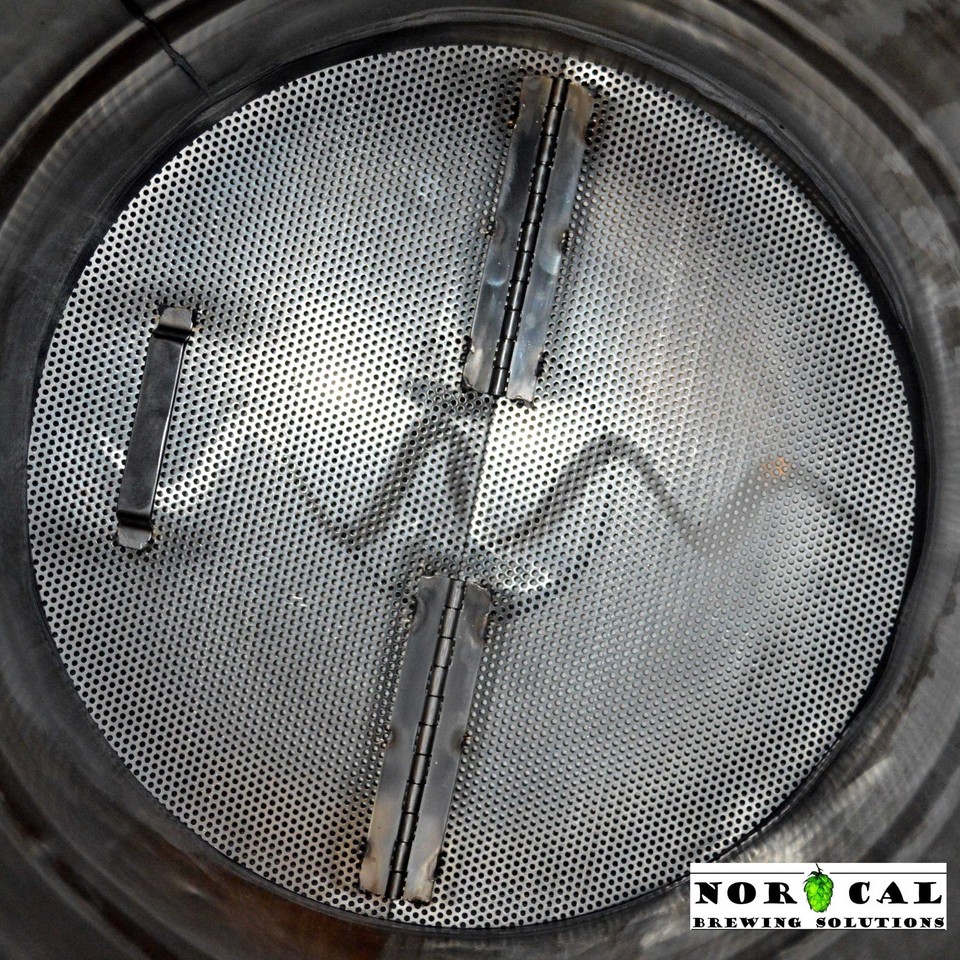 15" JAYBIRD FALSE BOTTOM DRAIN Convert keg, Reverse Hinge, Handle ...