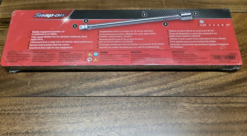 *NEW* Snap On Tools 3 Set Extension Set - 206AFX, 206AFXW, & 206AFXWP ...