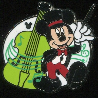 DLR Musicians Mickey Bass Cello Hidden Mickey 2019 Disney Pin 138889 | eBay