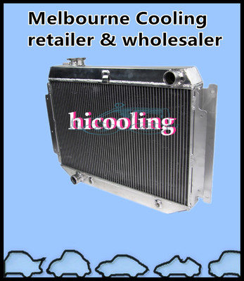 3 Row aluminum radiator for HOLDEN HQ HJ HX HZ 253 & 308 V8 Holden ...
