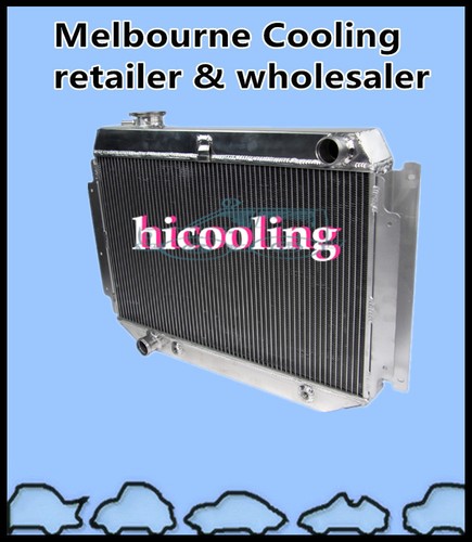 3 Row aluminum radiator for HOLDEN HQ HJ HX HZ 253 & 308 V8 Holden ...