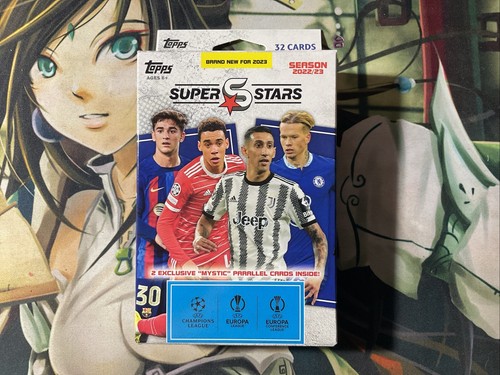 2022-23 Topps Superstars UEFA SUPER S STARS Soccer 4 Pack Hanger Box | eBay