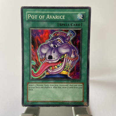 Pot of Avarice EEN-EN037 Super Rare YuGiOh Card - Condition: MP | eBay