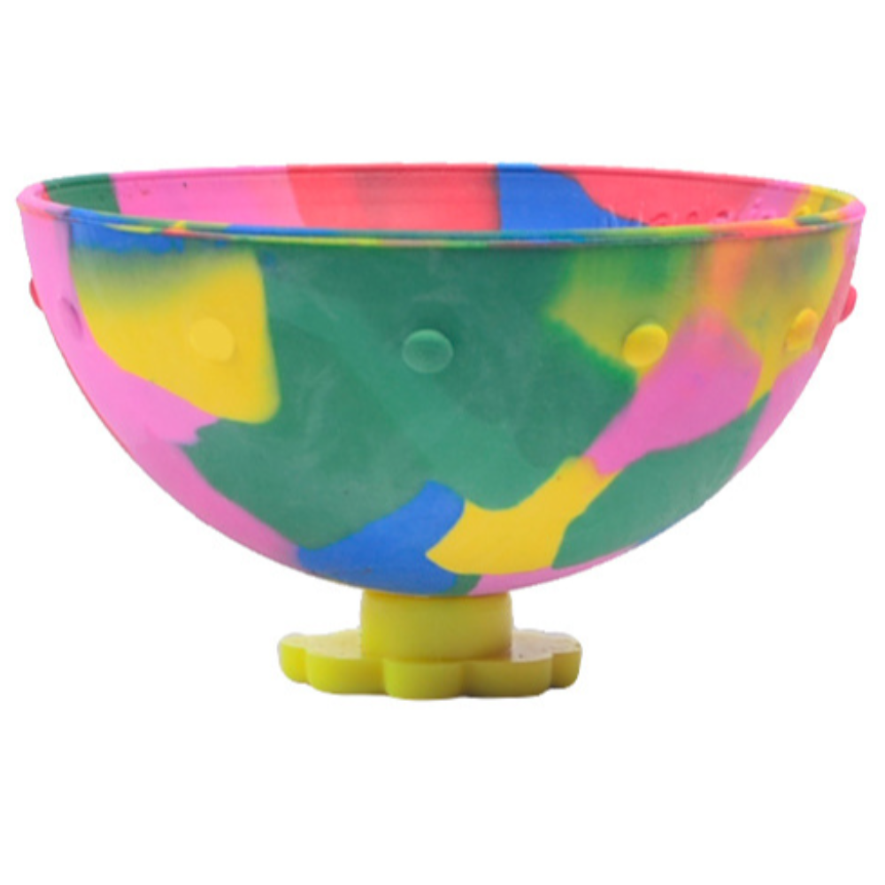 Half Ball Bouncing Ball Spinning Fidget Toys Hip Hop Bounce Bowl Kids ...