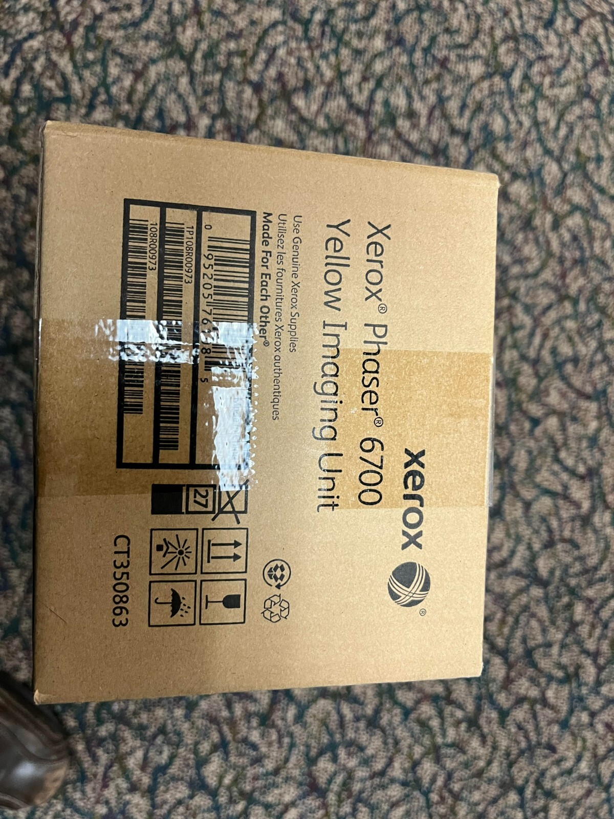 Yellow Imaging Unit for Xerox Phaser 6700 108R00973, new in Box | eBay