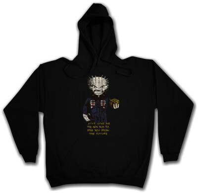 GIVE ME THE BOX PULLOVER HOODIE Hellraiser Halloween Pin Head Pinhead ...