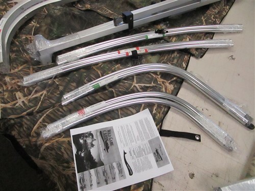 JON BOAT WILD GAME (2009) CAMOUFLAGE CABIN ENCLOSURE SET DOWCO 43377-30 ...