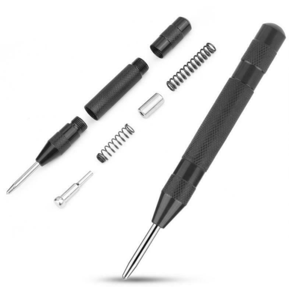 Automatic Center Punch Strikes Surface Hammer Spring Loaded Window ...