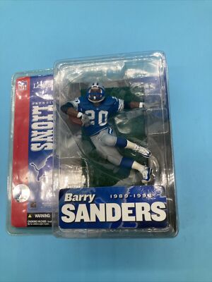 NFL Legends Barry Sanders Figure New | eBay