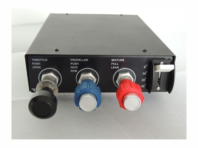 FSW Single Engine Throttle/Prop/Mixture Vernier Control | eBay