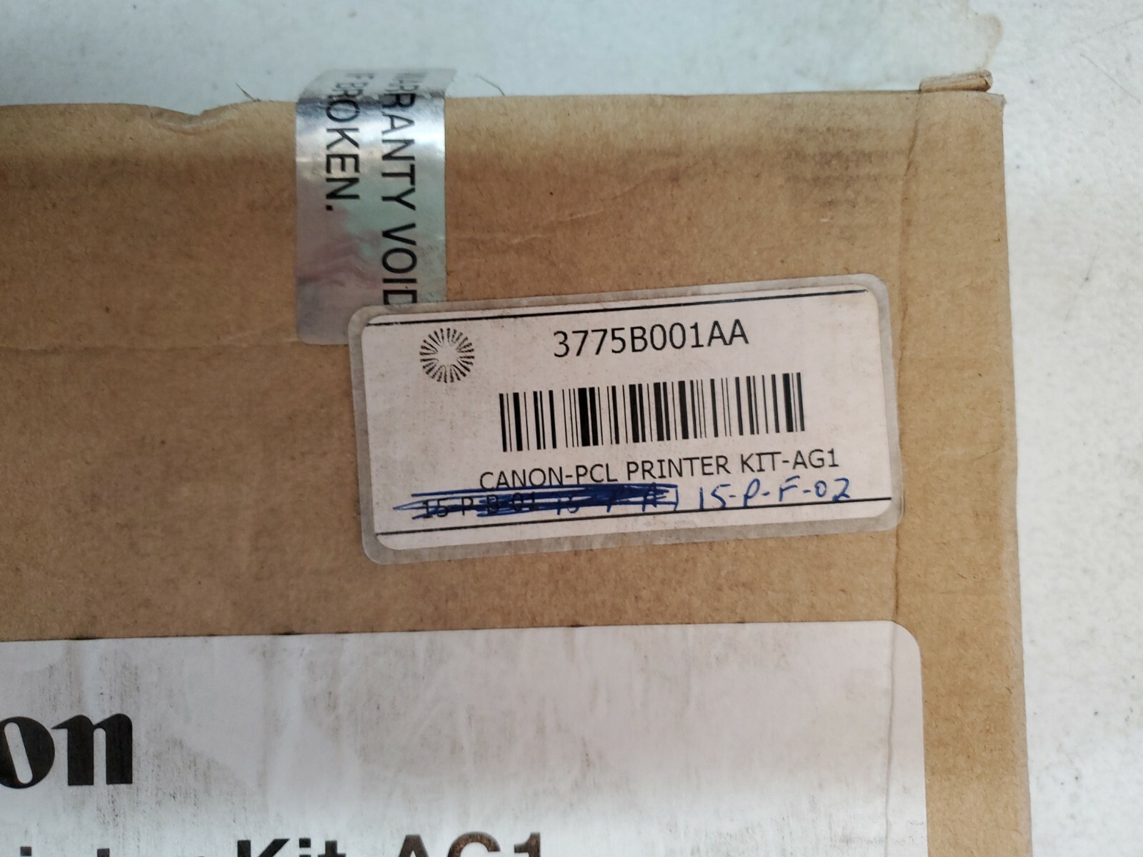 Genuine OEM Canon 3775B001AA PCL Printer Kit-AG1 ( Kit-AG1, PCL Printer ...