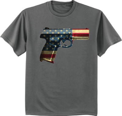 2nd Amendment Pro Gun Rights T-shirt American Flag Gun Concealed Carry ...