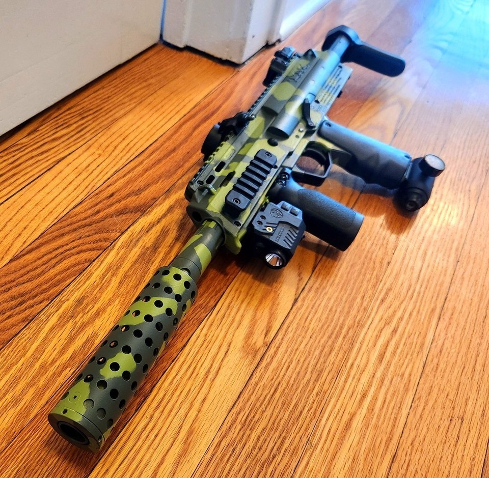 Custom BT Tm7 Paintball Marker Many Upgrades! fully rebuilt! free ...