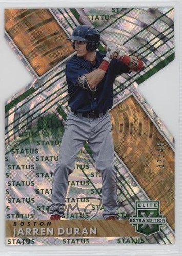 2019 Panini Elite Extra Edition Status Emerald Die-Cut /49 Jarren Duran ...