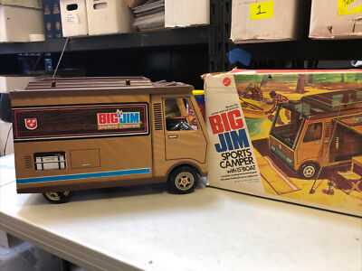 Vintage 'Big Jim Sports Camper Vehicle' (Mattel, 1971) With Box | eBay