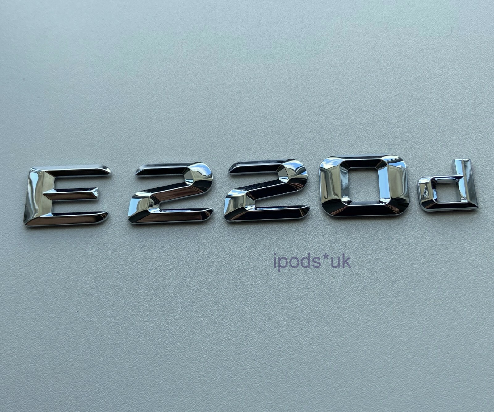 NEW MERCEDES BENZ E220d REAR BOOT BACK CHROME BADGE | eBay UK