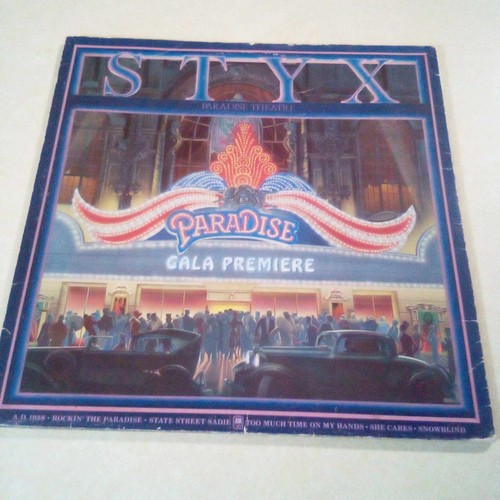 Vintage Styx Paradise Theater Vinyl Album | eBay