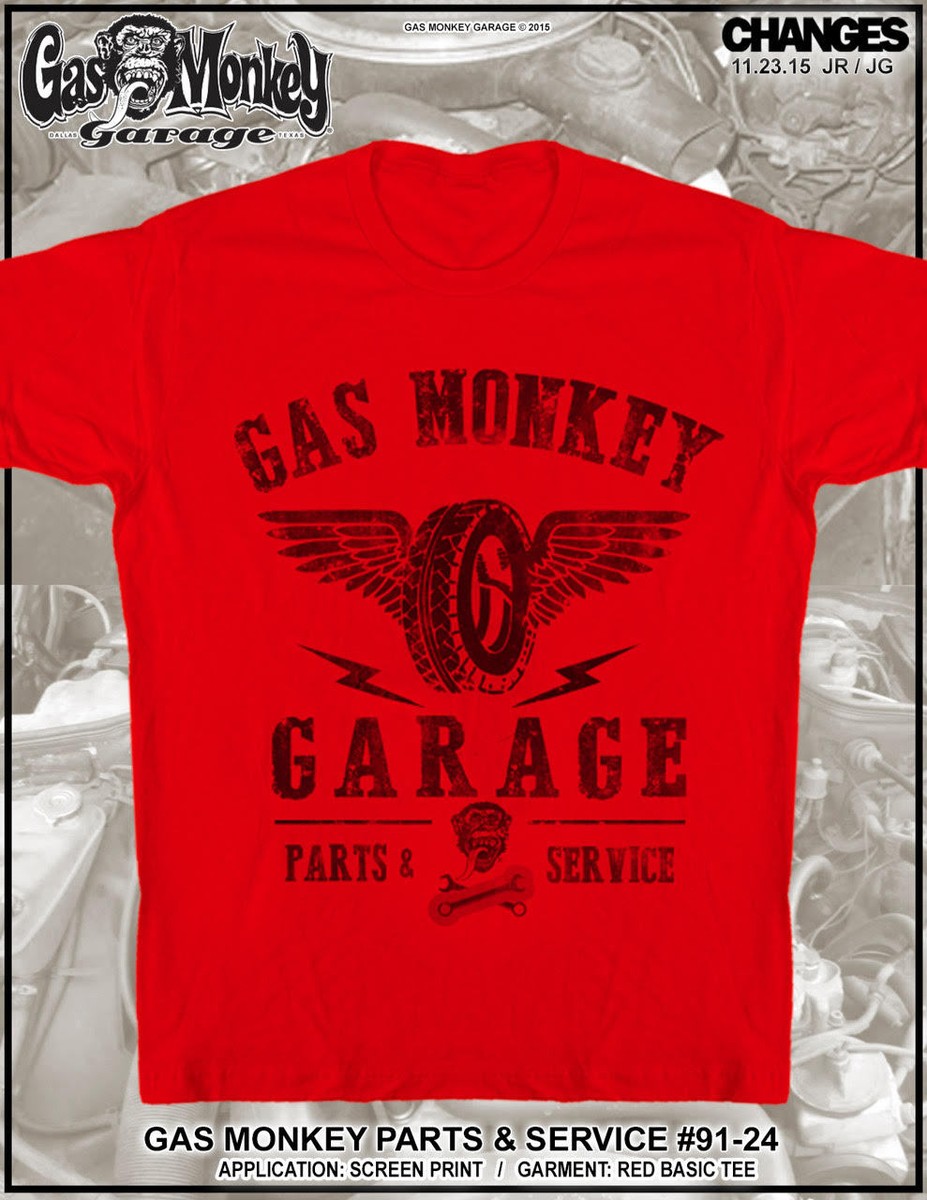 Gas Monkey Red Logo